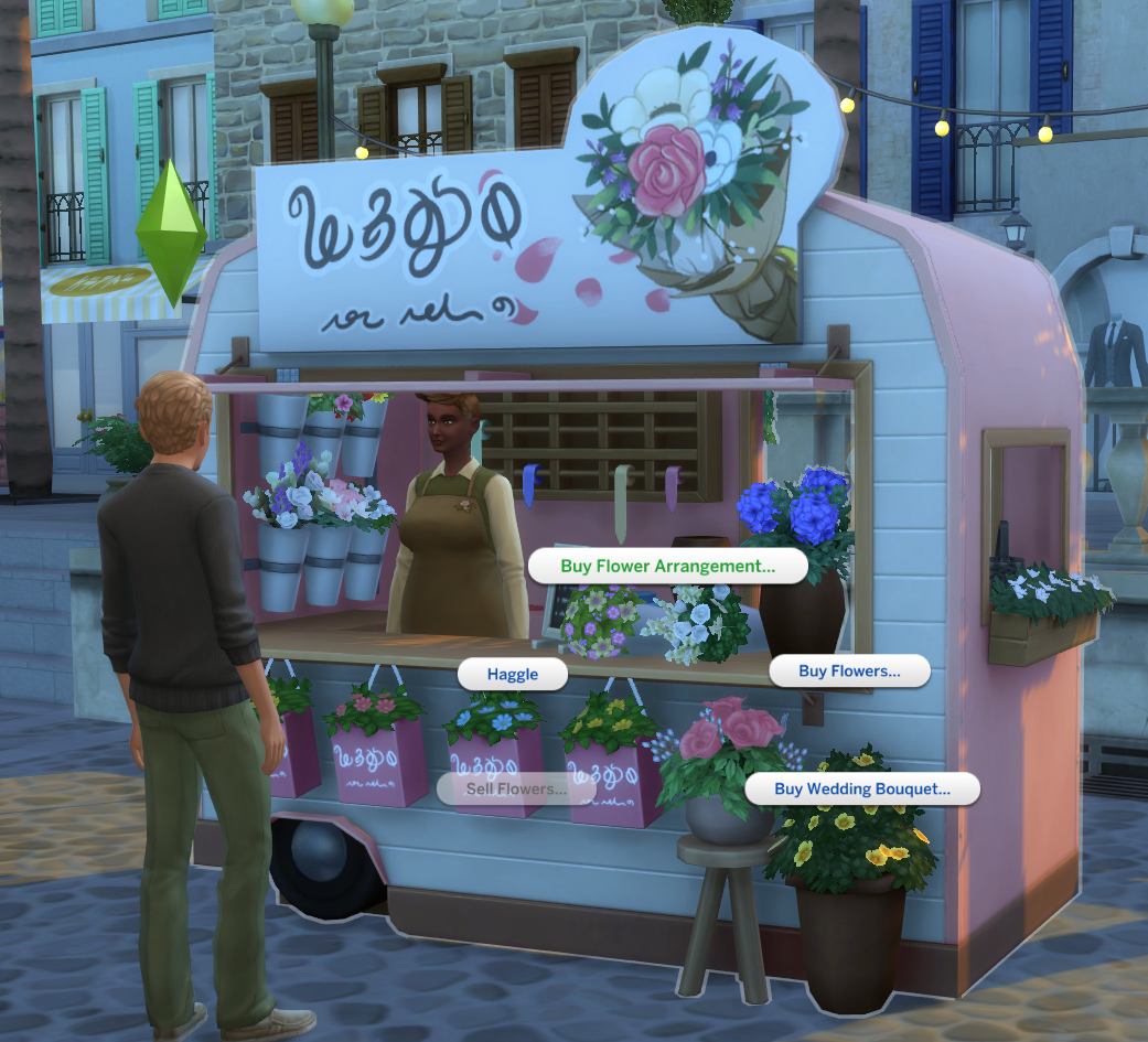 Buy Flower Arrangements at Porto Luminoso Flower Stall - The Sims 4 ...