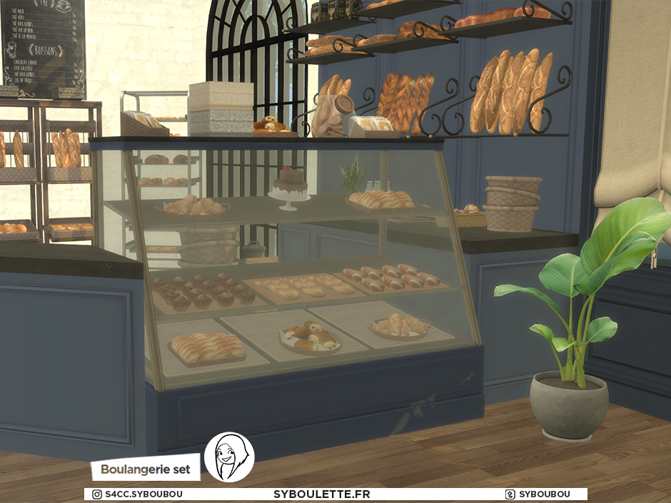Boulangerie set part 2: The shop (2021) - Screenshots - The Sims 4 ...