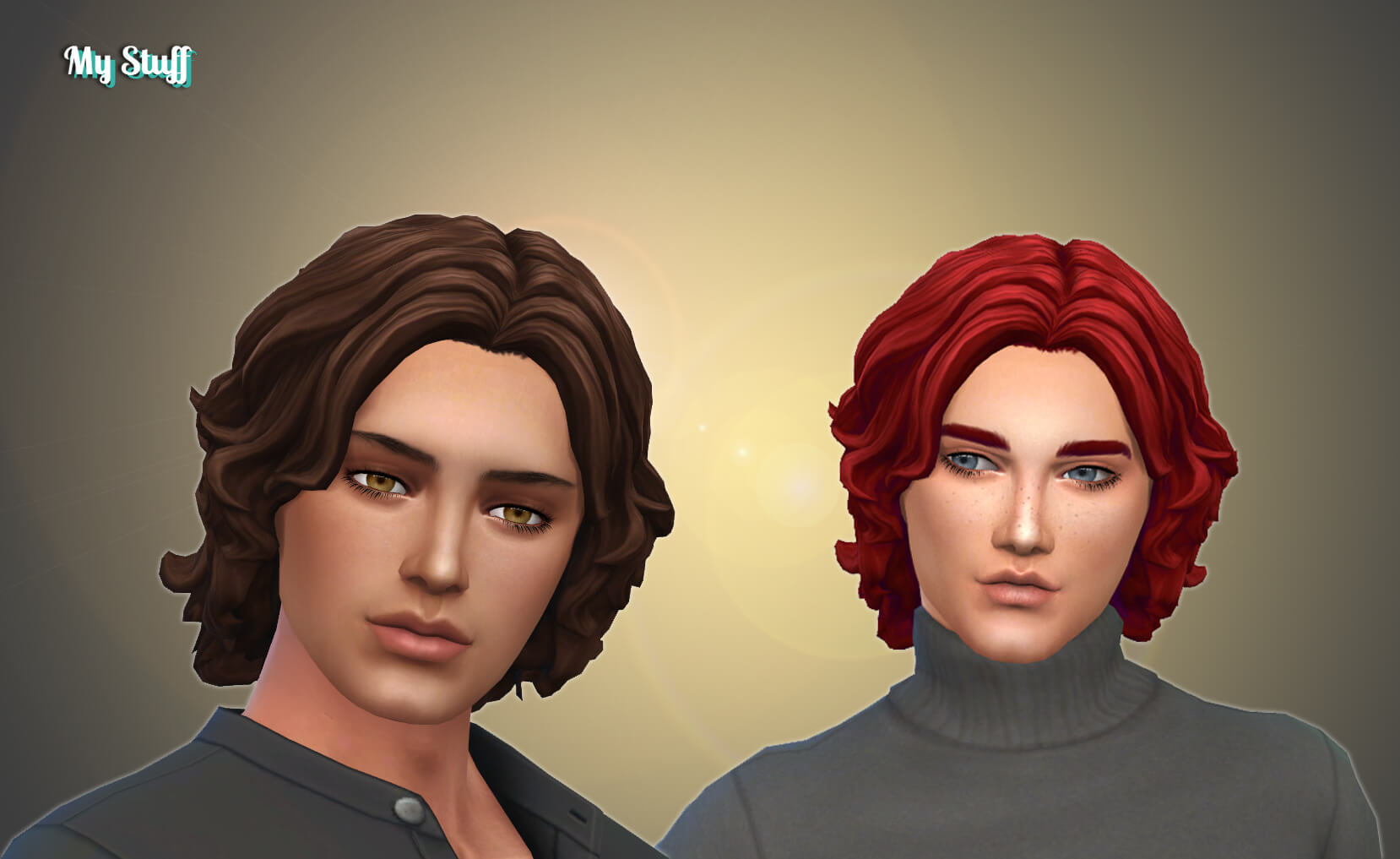 Rafael Hairstyle - Gallery - The Sims 4 Create a Sim - CurseForge