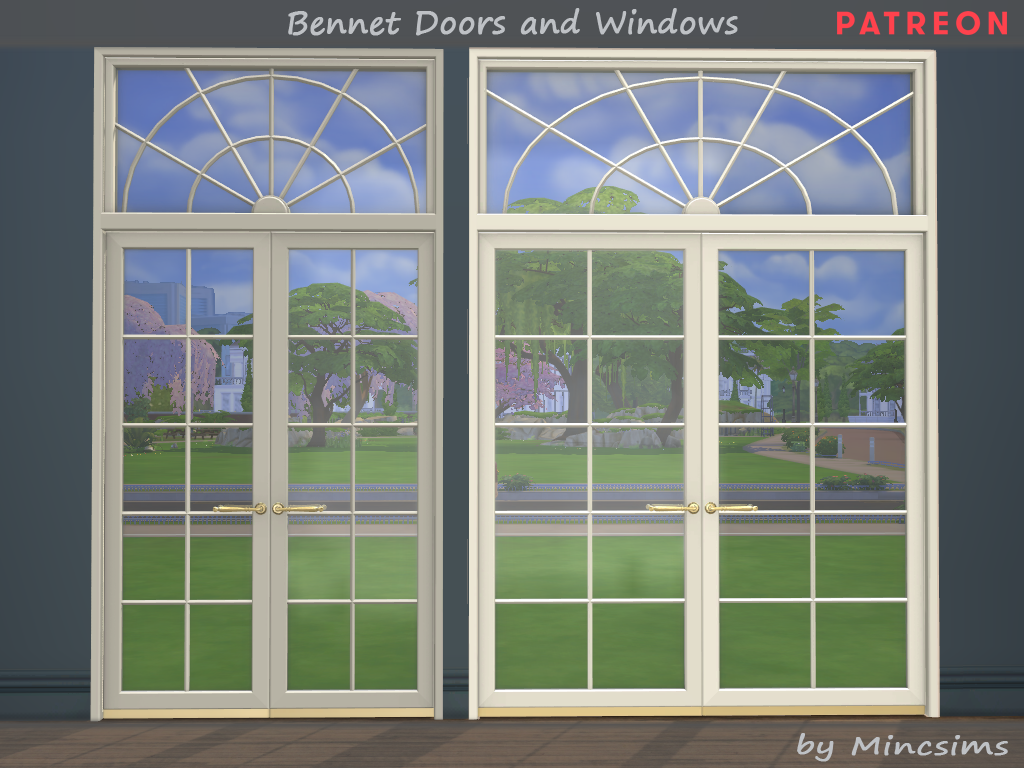 Bennet Doors and Windows - The Sims 4 Build / Buy - CurseForge
