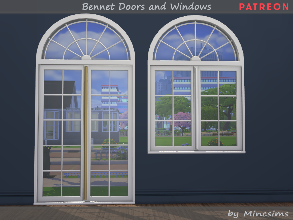 Bennet Doors and Windows - The Sims 4 Build / Buy - CurseForge
