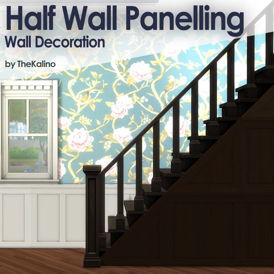 Half Wall Penelling - The Sims 4 Build / Buy - CurseForge