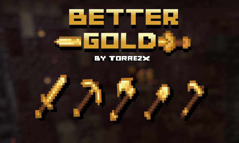 Torrezx-Better gold - Minecraft Resource Packs - CurseForge