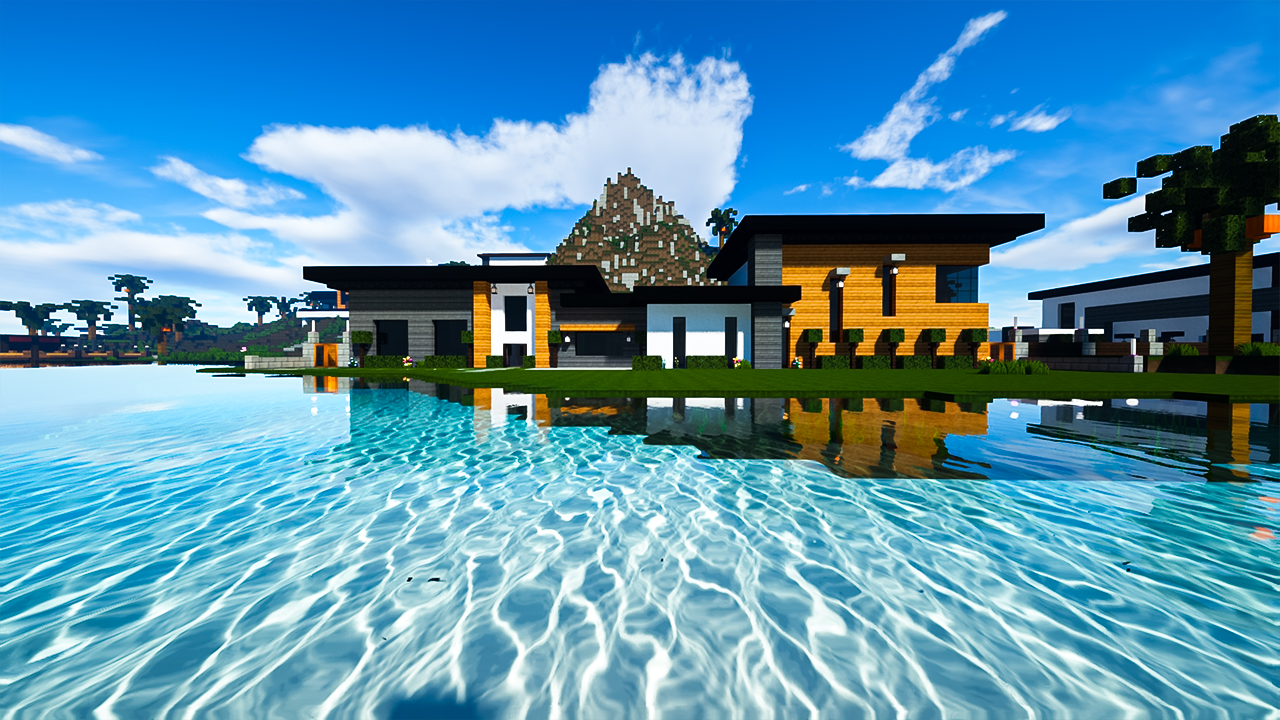 Modern Private Island - Gallery - Minecraft Worlds - CurseForge