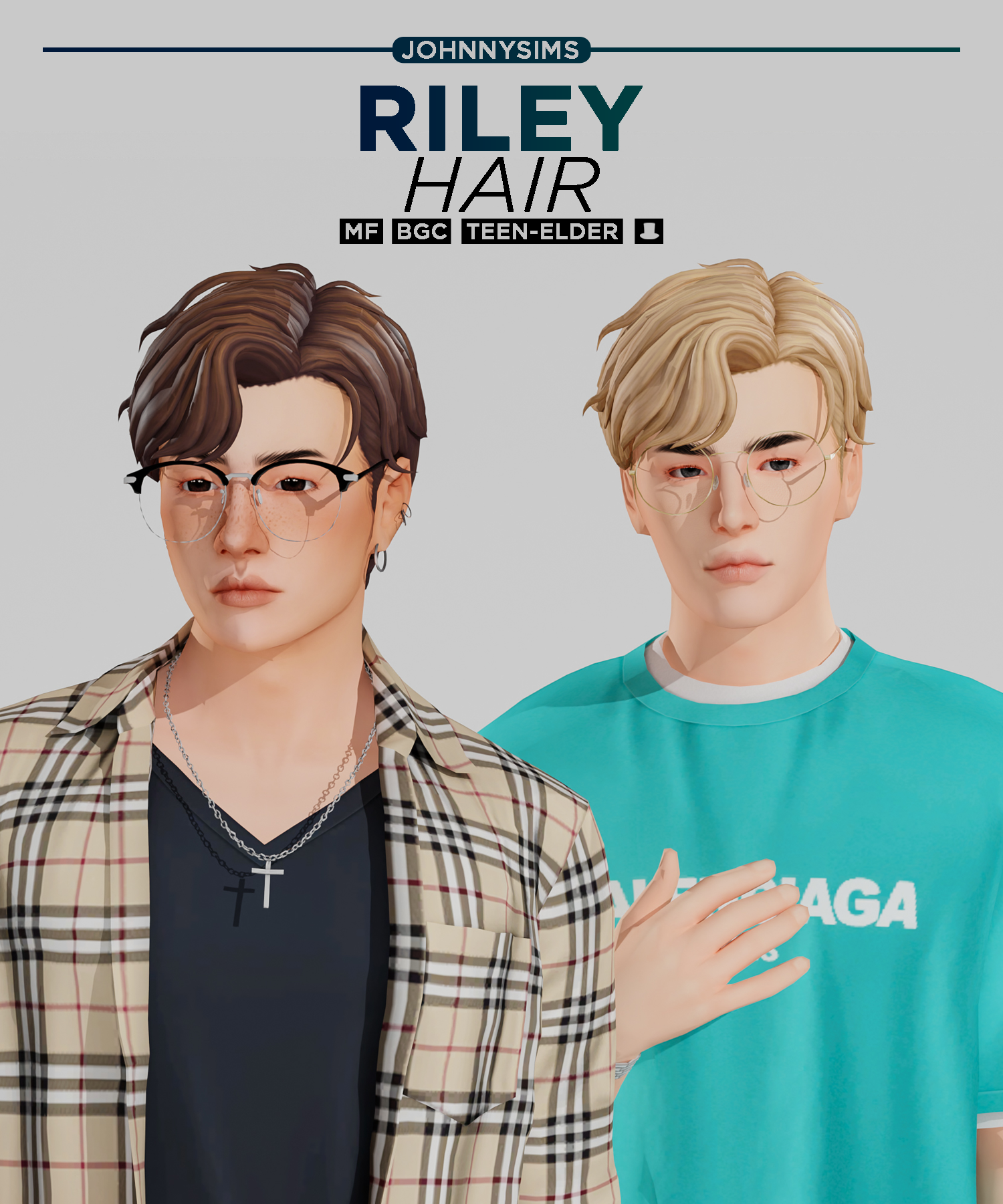 Riley Hair 1 - Gallery - The Sims 4 Create a Sim - CurseForge