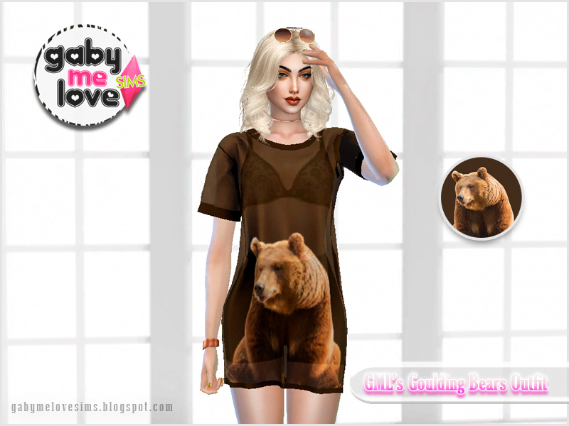 GML's Goulding Bears Outfit - The Sims 4 Create a Sim - CurseForge