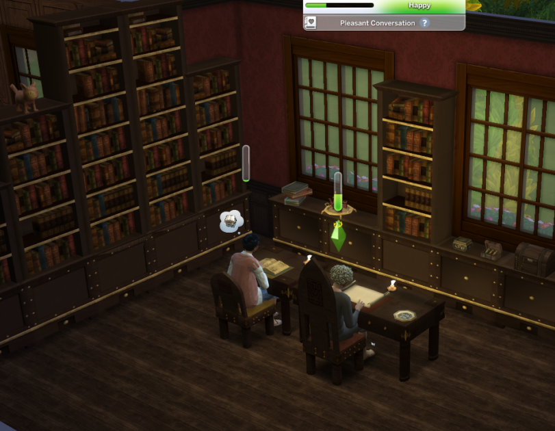 Castle Set Part 6: Study/Library - The Sims 4 Build / Buy - CurseForge