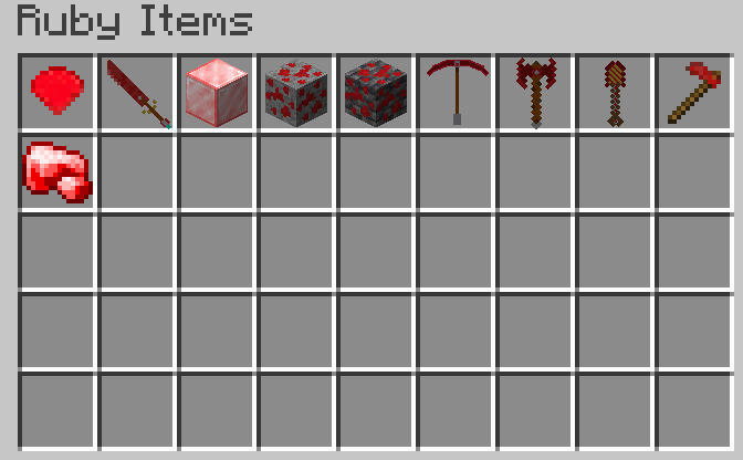 Rare Rubies Screenshots - Mods - Minecraft