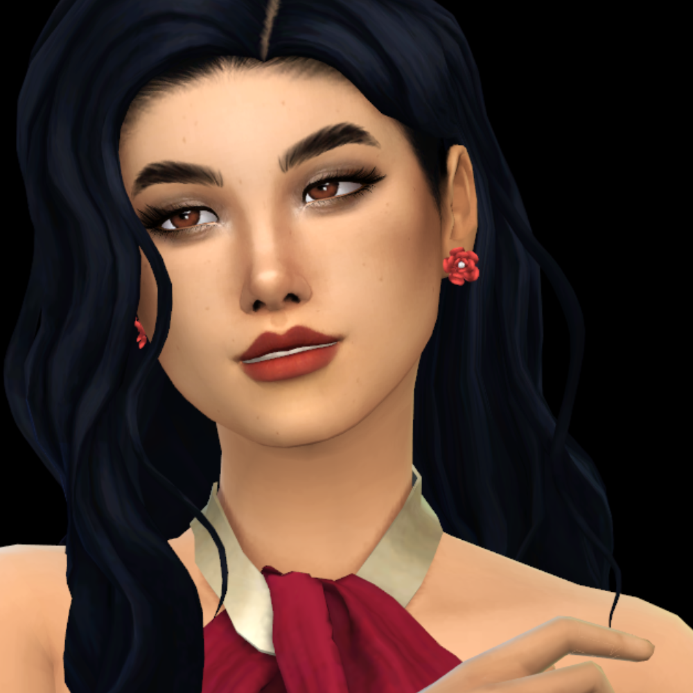 Rose Earrings - The Sims 4 Create a Sim - CurseForge