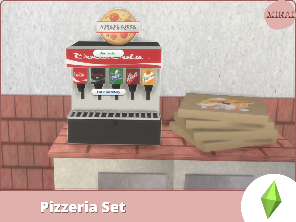 Pizzeria Set - Gallery - The Sims 4 Build / Buy - CurseForge