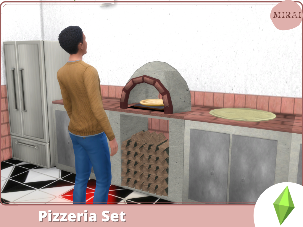 Pizzeria Set - The Sims 4 Build / Buy - CurseForge