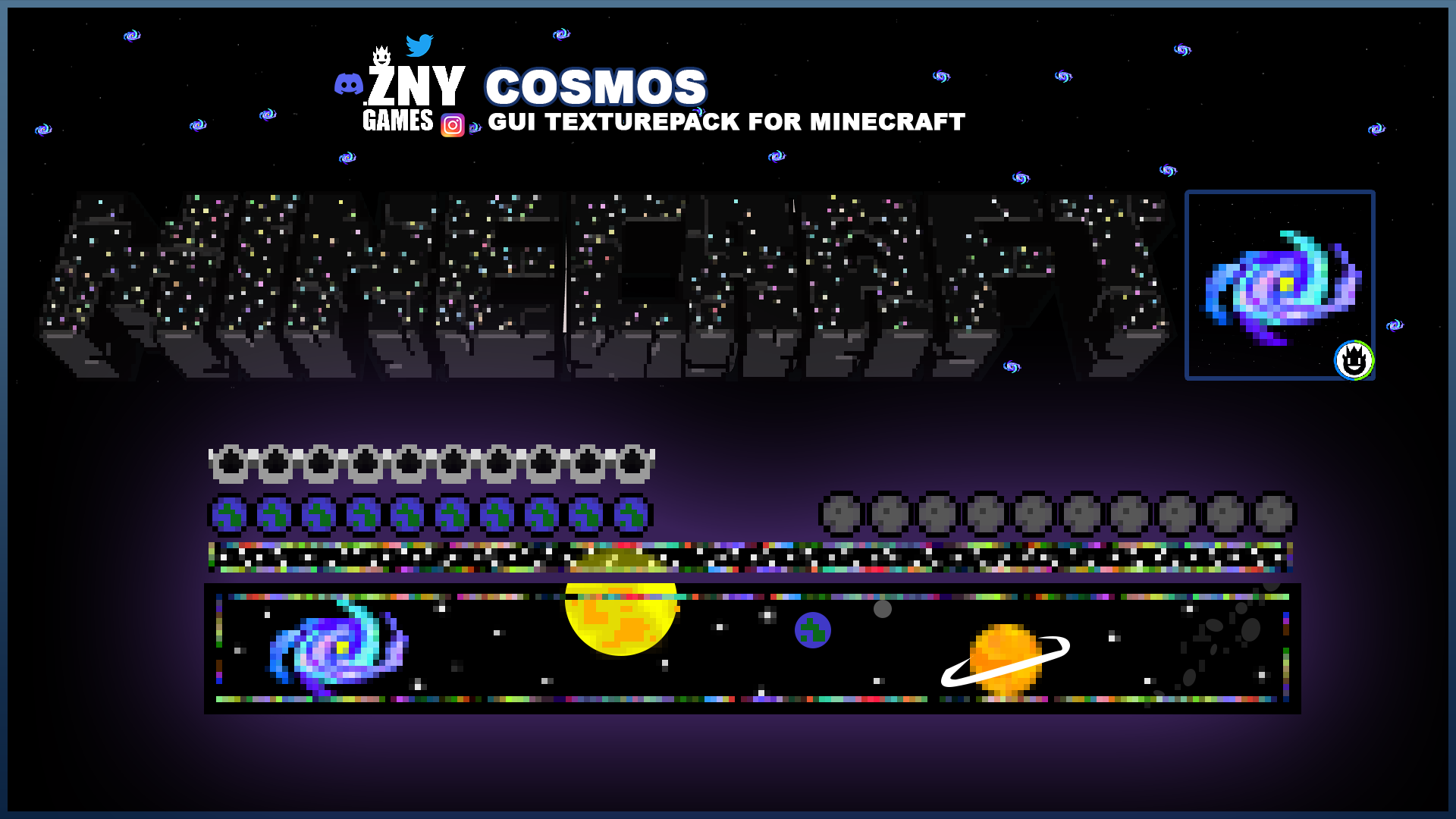 COSMOS [GUI Pack] - Minecraft Bedrock Addons - CurseForge