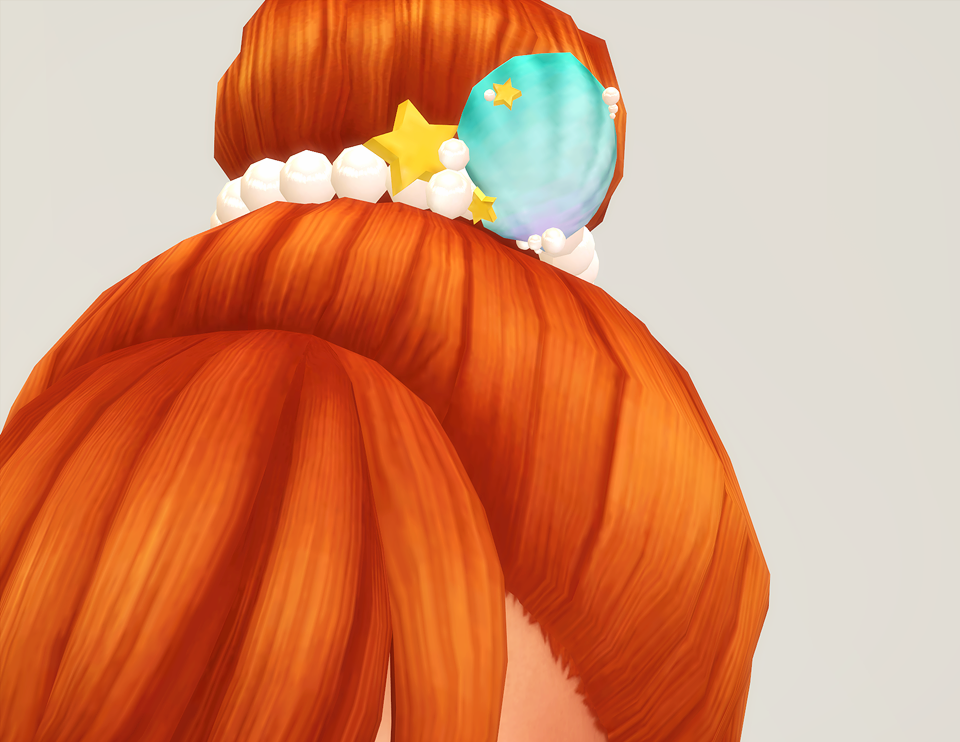 Seashell Wavvve II - Hair Accessory Set_Pearl Hairband - The Sims 4 ...
