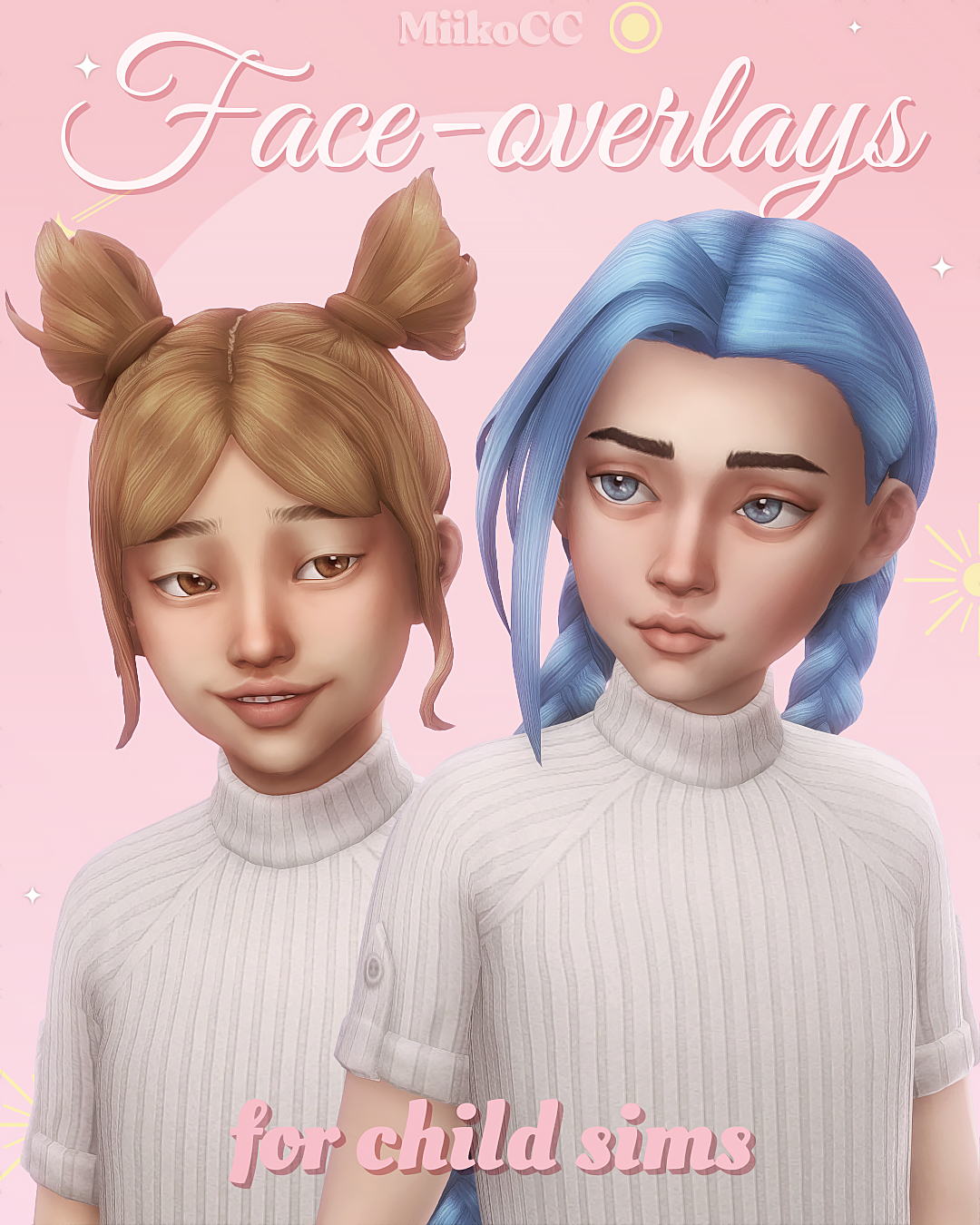 Face-overlays for children and toddlers - The Sims 4 Create a Sim ...