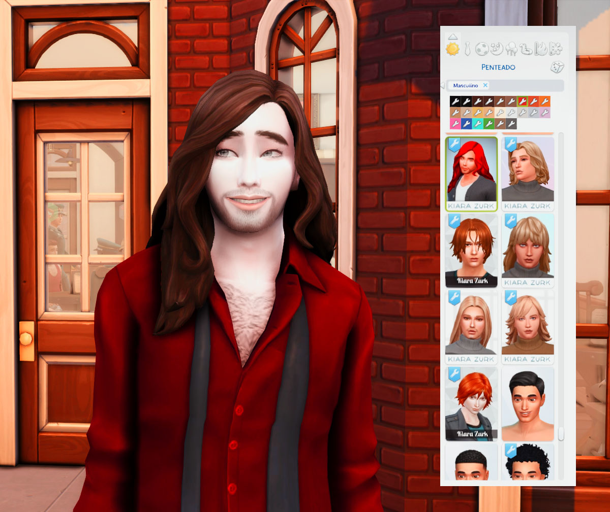 Alfred Hairstyle - Gallery - The Sims 4 Create a Sim - CurseForge