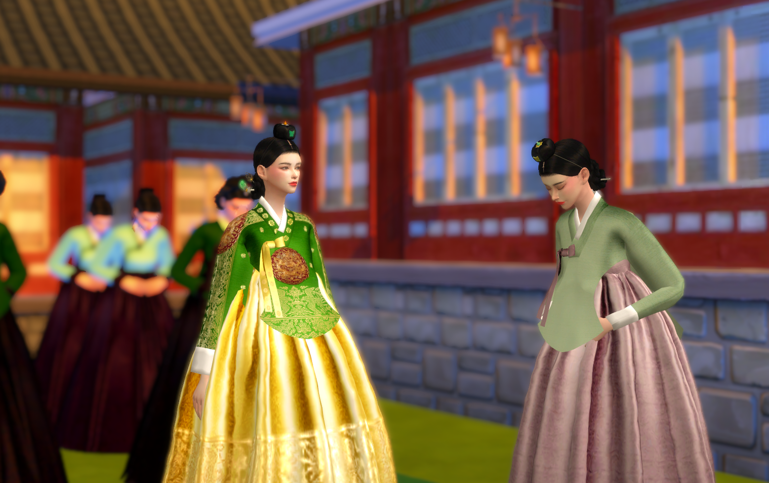 Jokduri (Korean Traditional Coronet) - The Sims 4 Create a Sim - CurseForge