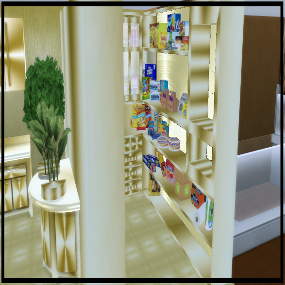 Luxurious Decorated Kitchen Pantry - The Sims 4 Build / Buy - CurseForge