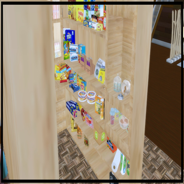 Luxurious Decorated Kitchen Pantry - The Sims 4 Build / Buy - CurseForge