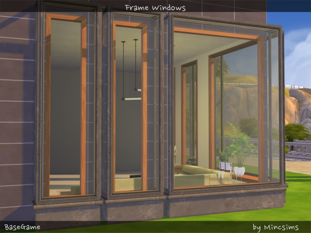 Frame Windows Part.1 - The Sims 4 Build / Buy - CurseForge