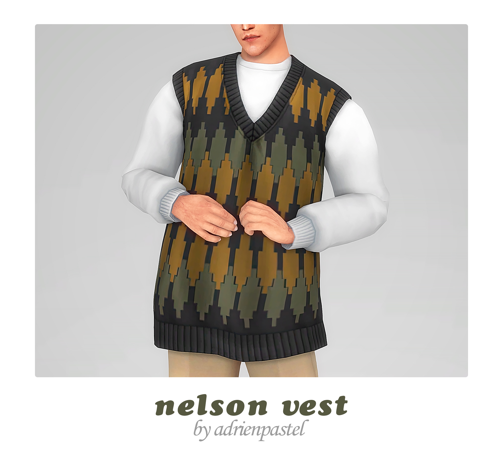 Nelson Vest - The Sims 4 Create a Sim - CurseForge