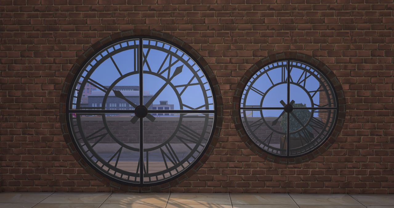 Clock Windows - The Sims 4 Build / Buy - CurseForge