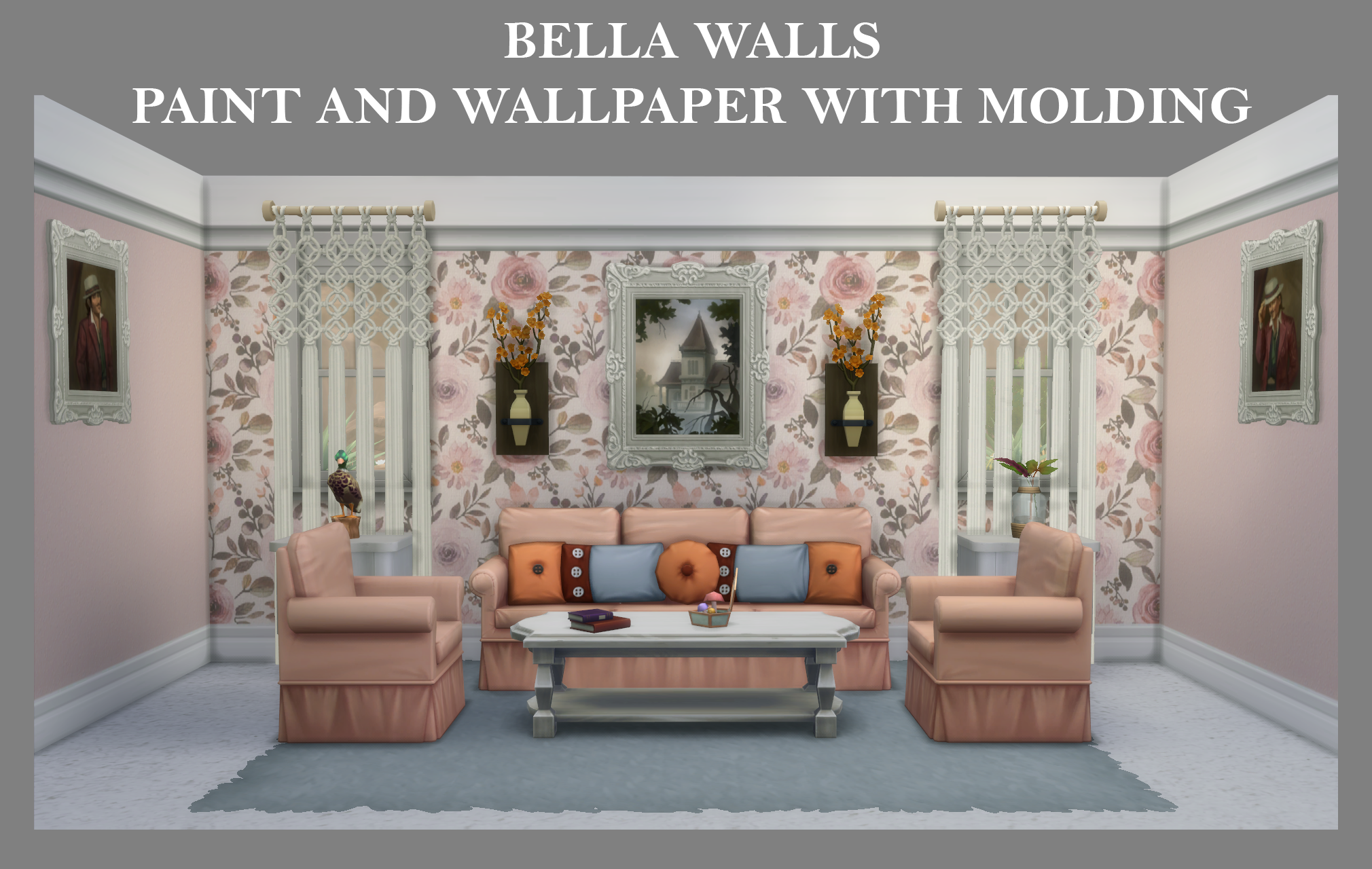 Bella Walls Set - The Sims 4 Build / Buy - CurseForge