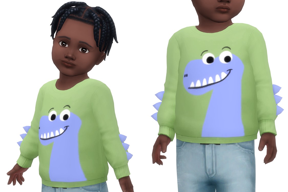 REX - toddler top - The Sims 4 Create a Sim - CurseForge