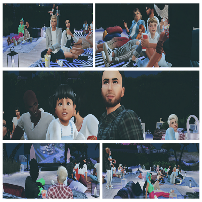 Outdoor cinema - The Sims 4 Mods - CurseForge