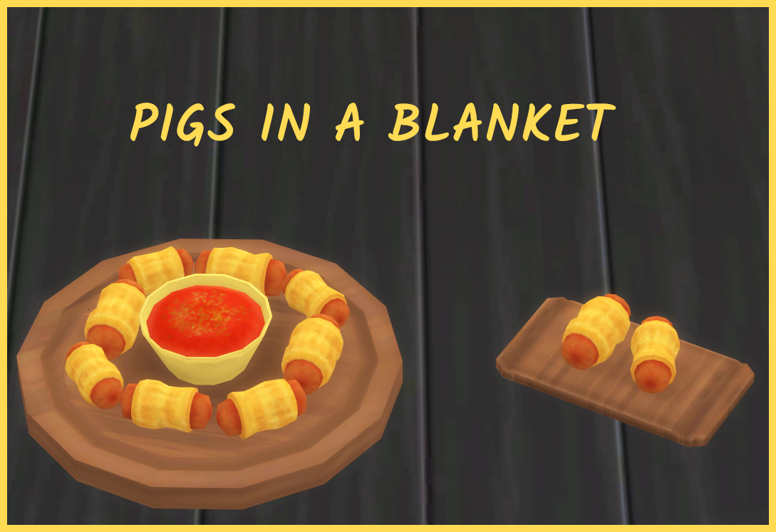 Pigs in a blanket - The Sims 4 Mods - CurseForge