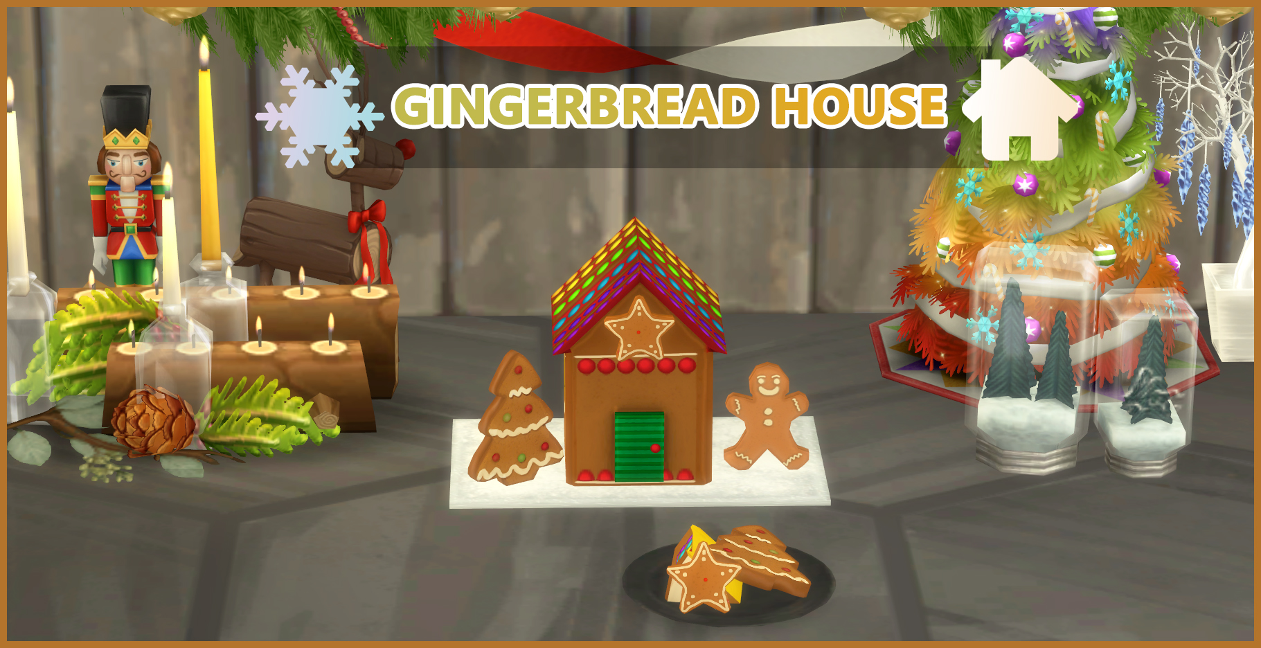 Gingerbread House - The Sims 4 Mods - CurseForge