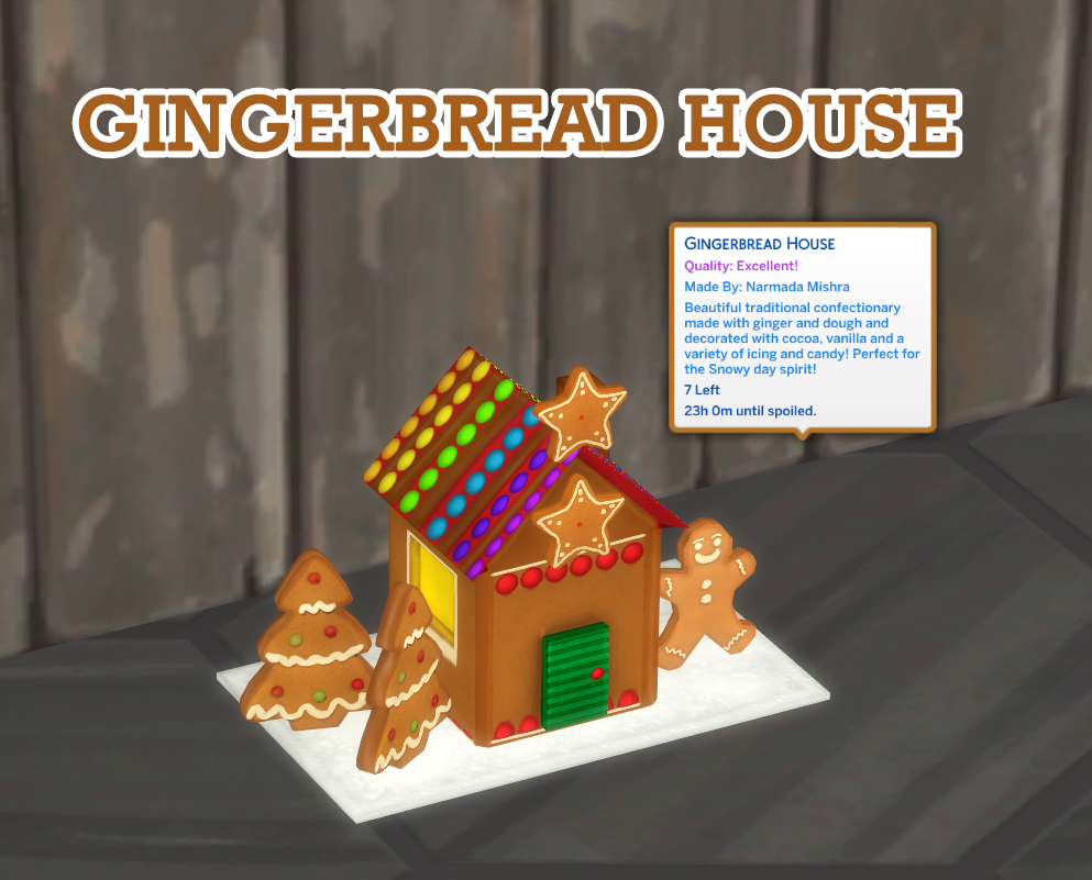 Gingerbread House - The Sims 4 Mods - CurseForge