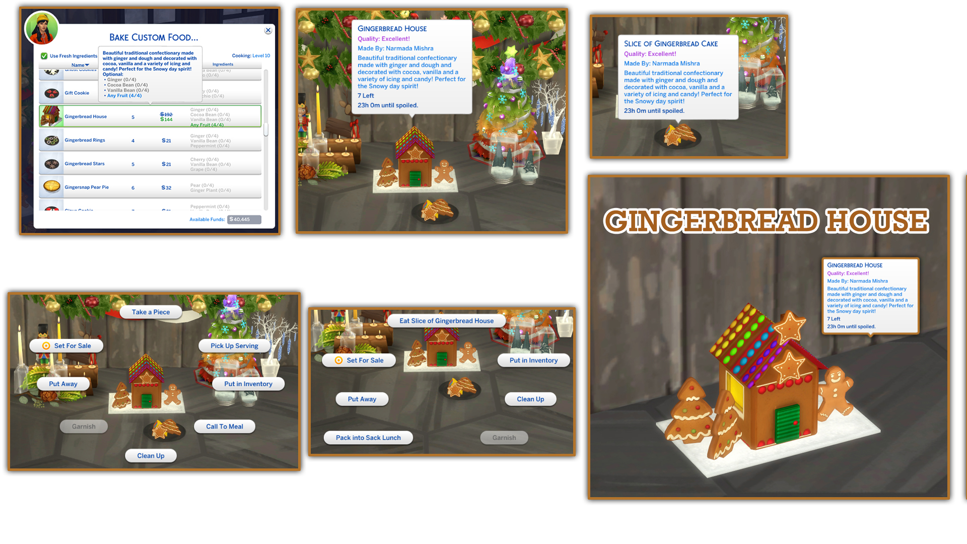 Gingerbread House - Gallery - The Sims 4 Mods - CurseForge