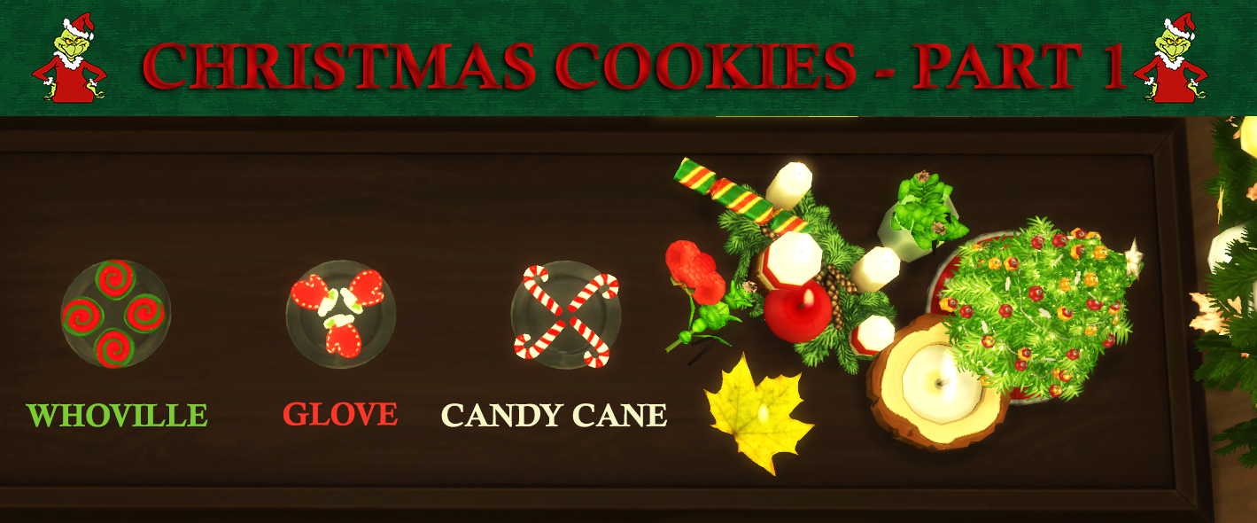 Custom Christmas Cookies - Part 2 - The Sims 4 Mods - CurseForge