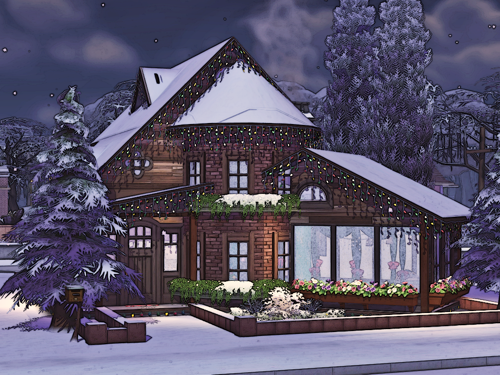 Gingerbread Pretzel | noCC - The Sims 4 Rooms / Lots - CurseForge