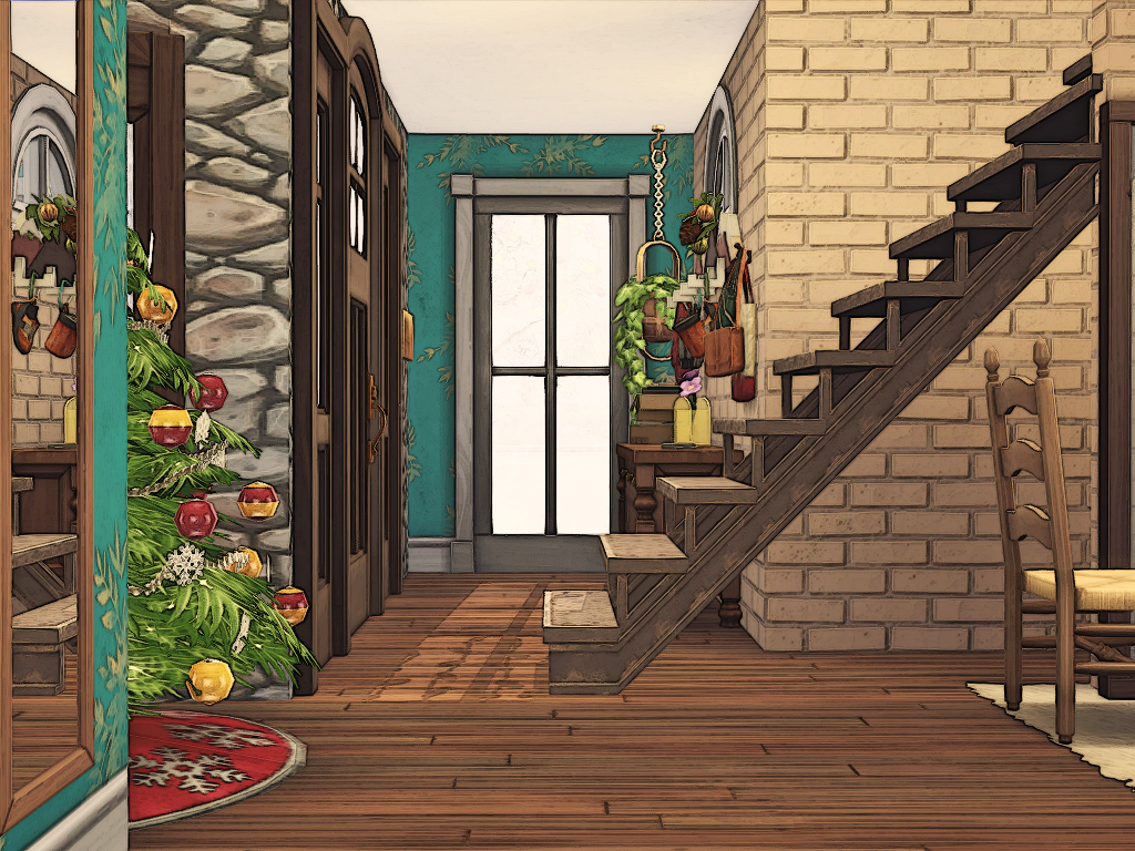 Gingerbread Pretzel | noCC - The Sims 4 Rooms / Lots - CurseForge