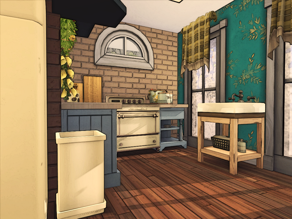 Gingerbread Pretzel | noCC - Gallery - The Sims 4 Rooms / Lots - CurseForge