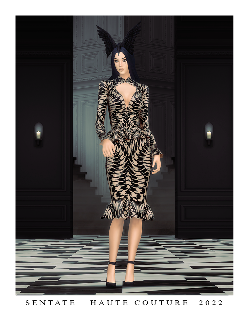 Lamia Dress - Haute Couture 2022 Collection - The Sims 4 Create a Sim ...