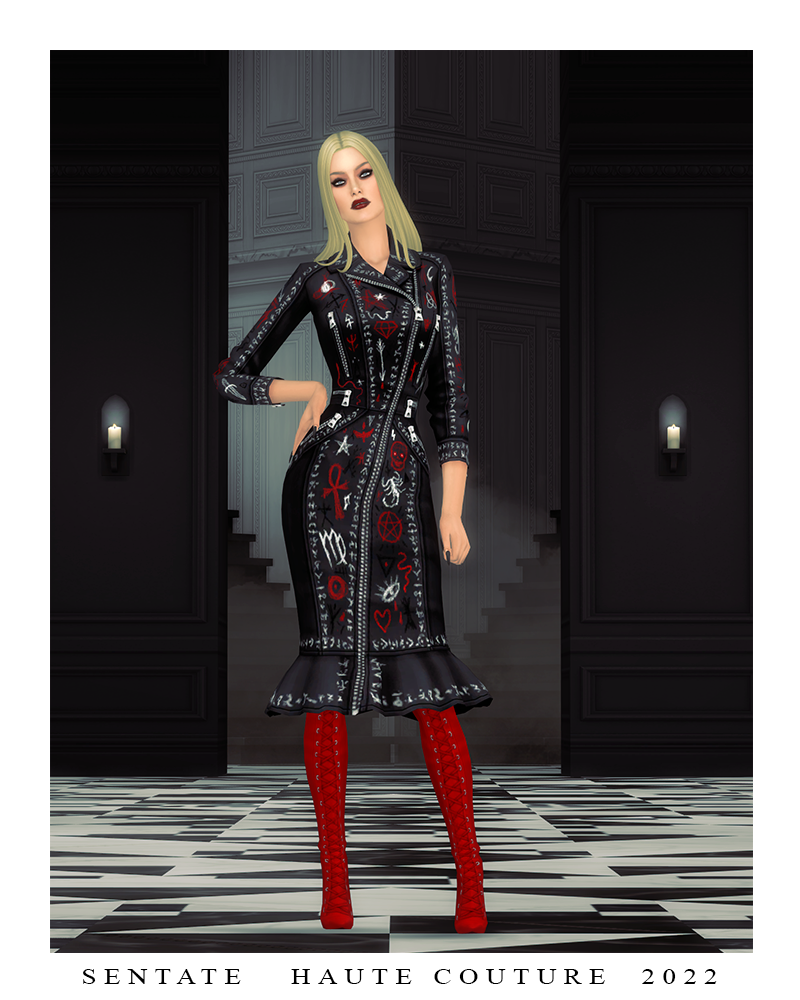 Anya Dress - Haute Couture 2022 Collection - The Sims 4 Create a Sim ...