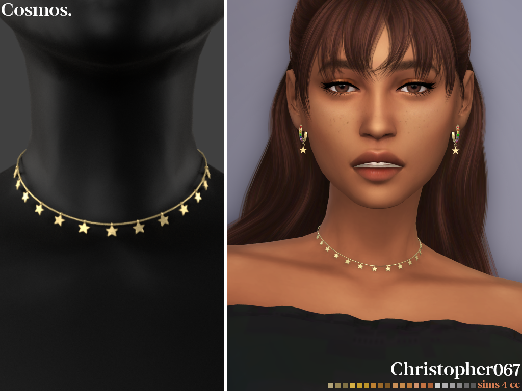 Cosmos Necklace - Screenshots - The Sims 4 Create a Sim - CurseForge