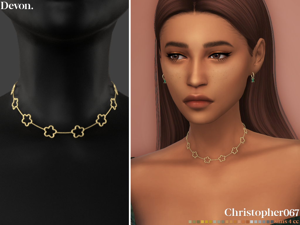 Devon Necklace - The Sims 4 Create a Sim - CurseForge