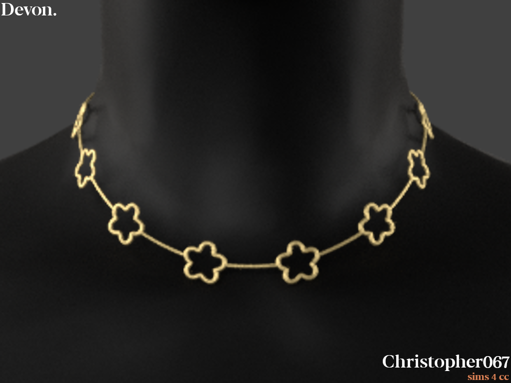 Devon Necklace - The Sims 4 Create a Sim - CurseForge