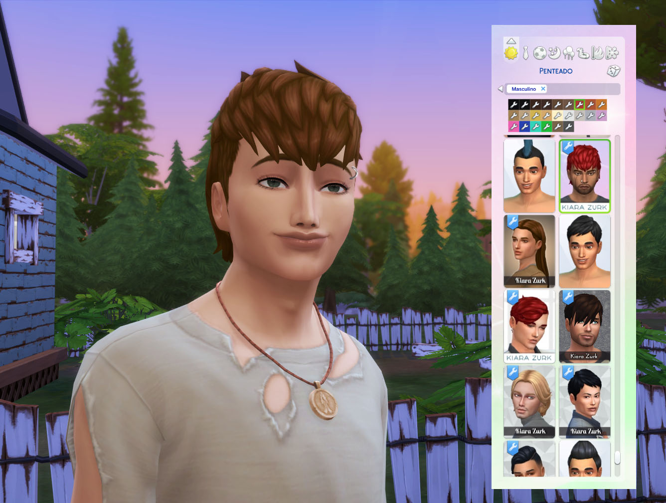 Mohawk Hairstyle - Gallery - The Sims 4 Create a Sim - CurseForge
