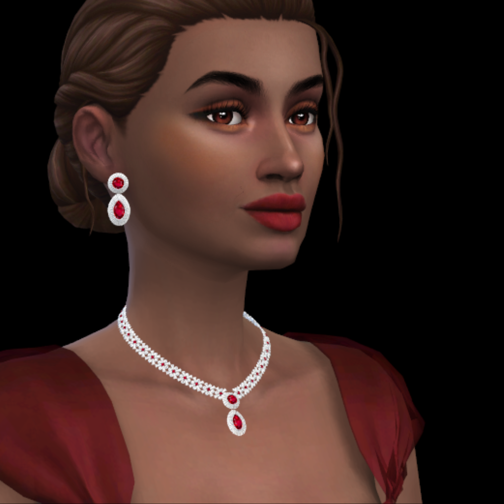 Sophie's Diamond Necklace - Gallery - The Sims 4 Create a Sim - CurseForge