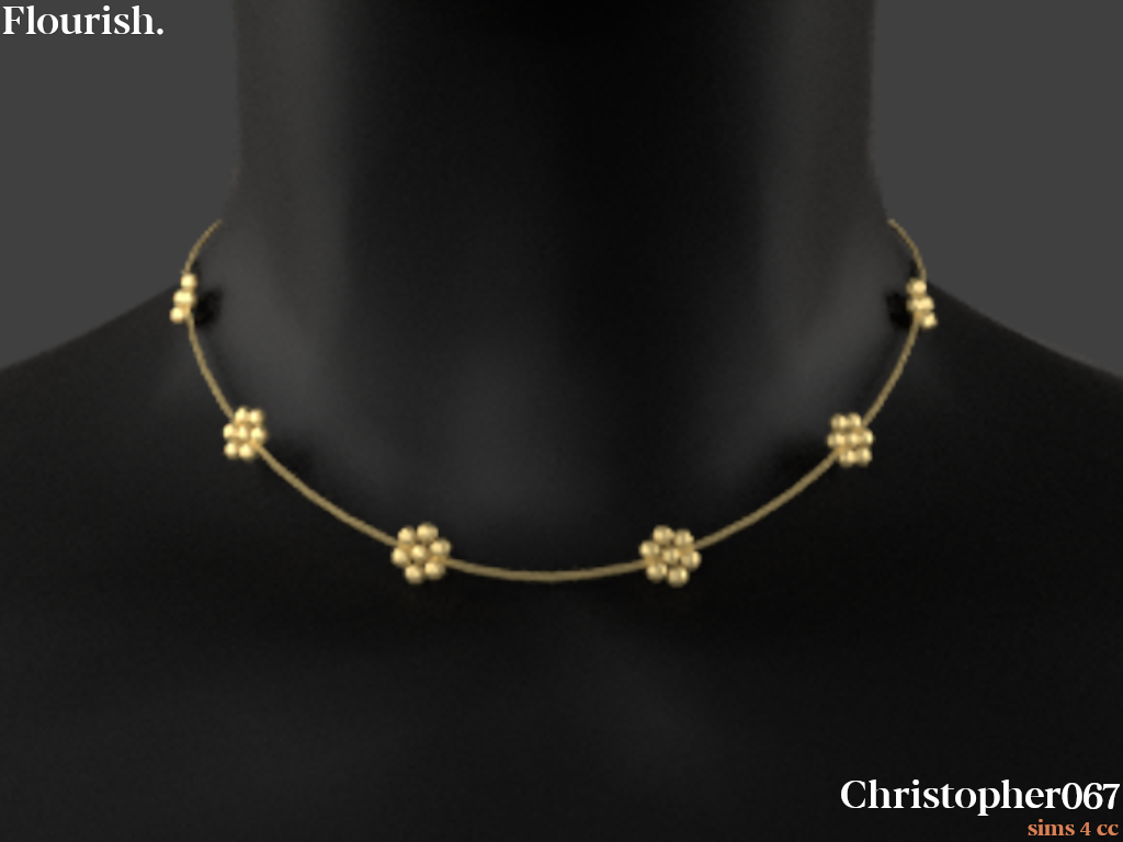 Flourish Necklace - Screenshots - The Sims 4 Create a Sim - CurseForge