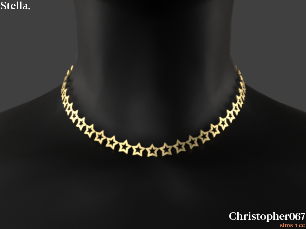 Stella Necklace - The Sims 4 Create a Sim - CurseForge