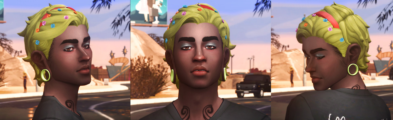 Pretty Boy Hair - The Sims 4 Create a Sim - CurseForge