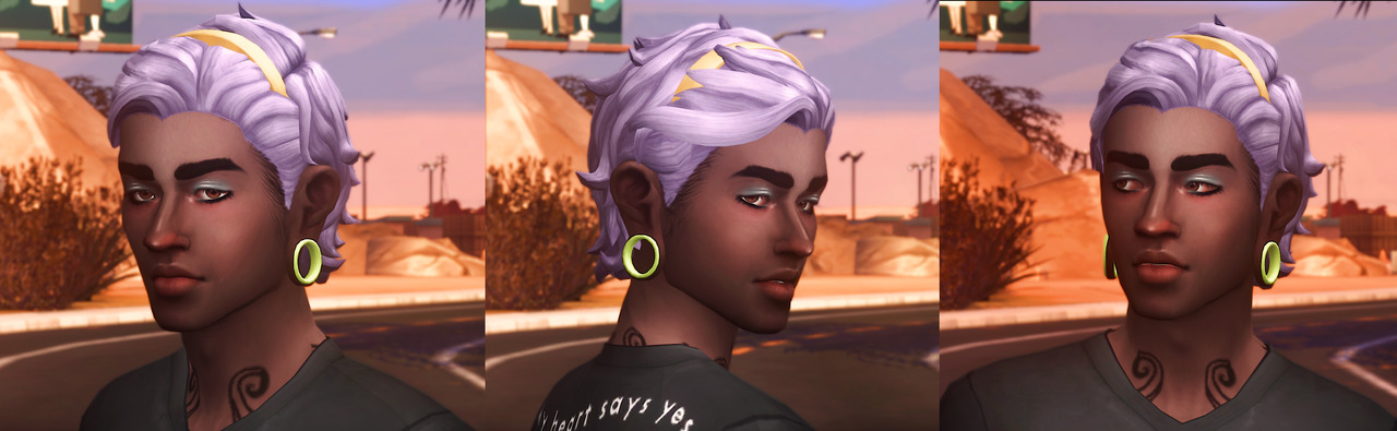 Pretty Boy Hair - The Sims 4 Create a Sim - CurseForge