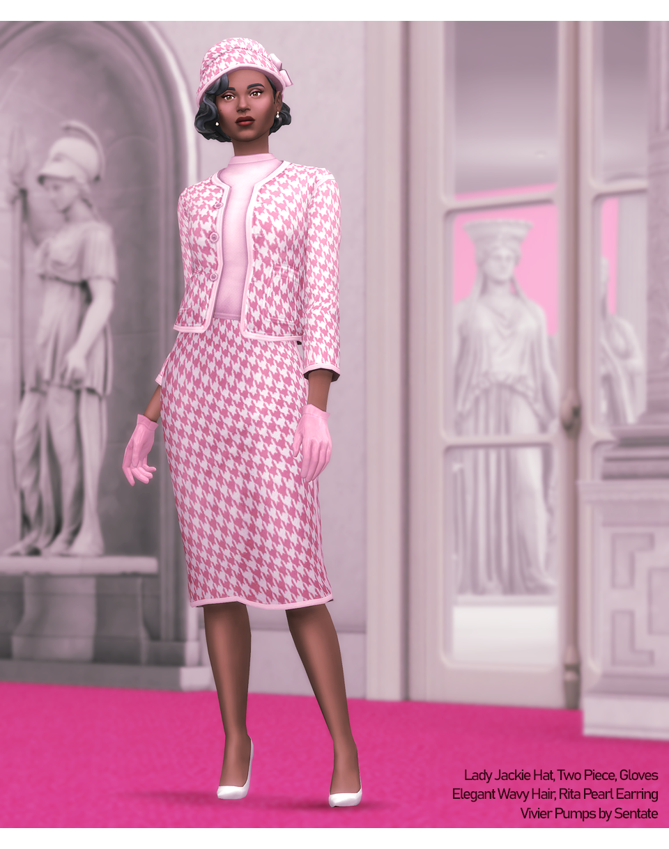 Lady Jackie Two-piece suit & Gloves Set - Rusty x Sentate Collaboration ...