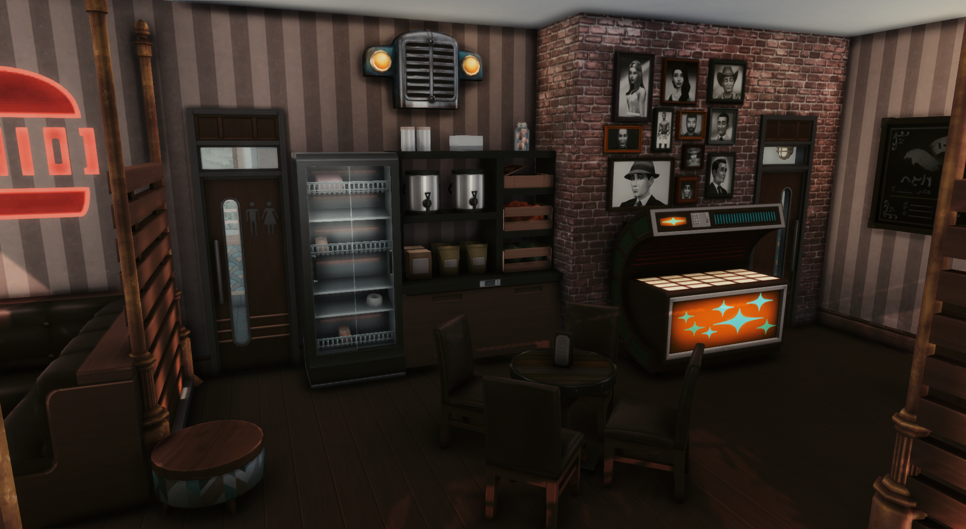 Rétro Diner - Gallery - The Sims 4 Rooms / Lots - CurseForge