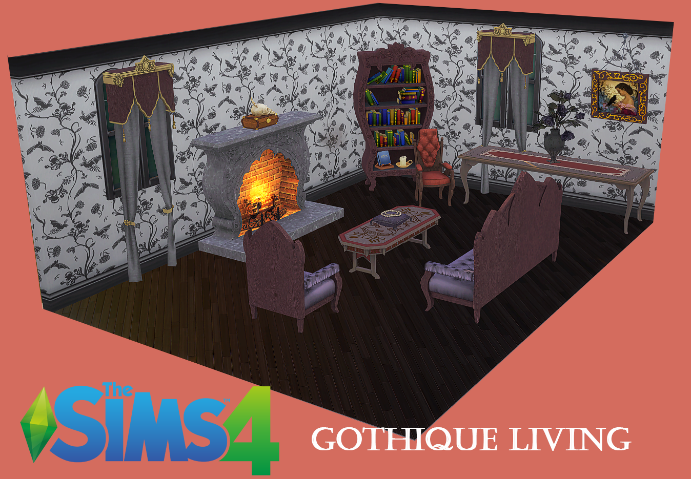 Gothique Living - The Sims 4 Build / Buy - CurseForge